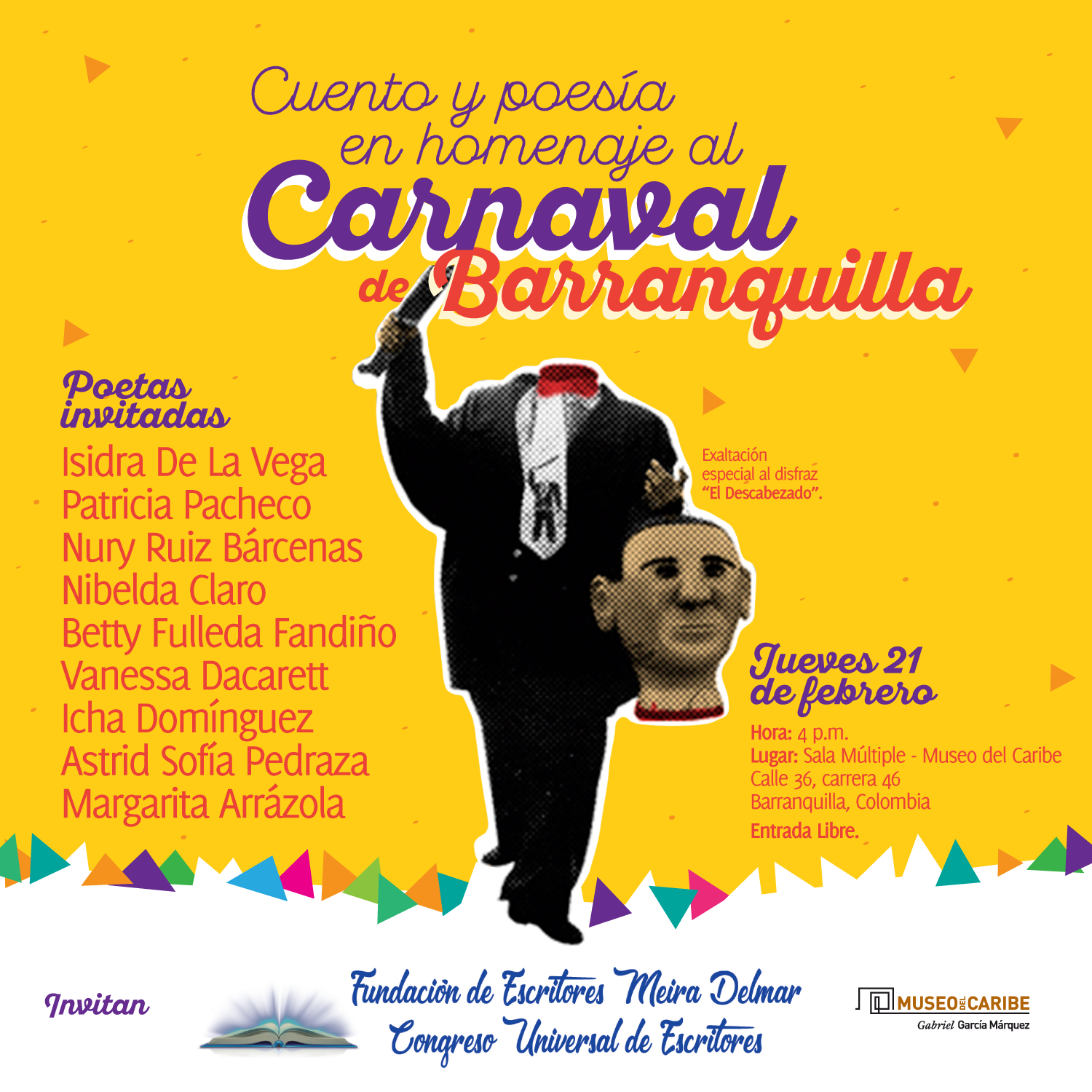 Hacer del Carnaval una poesía, lo que se verá en el Museo del Caribe