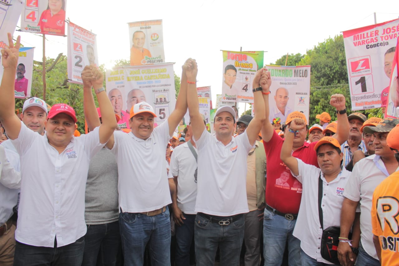 Con nuevas adhesiones, campaña de Raúl Machado, más y más positiva”
