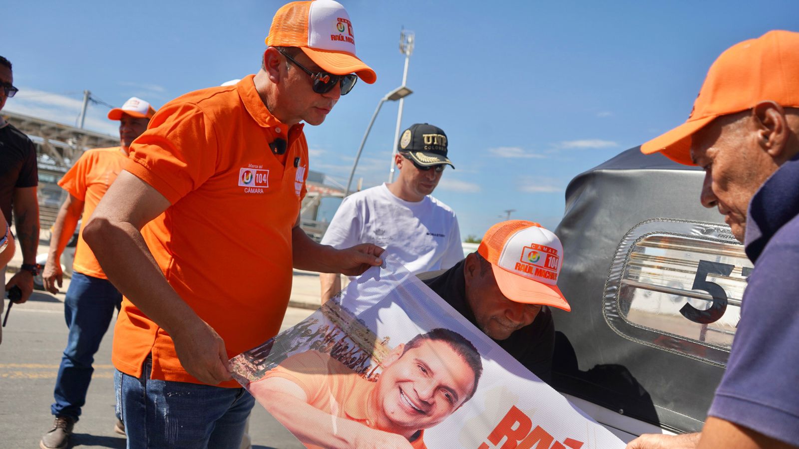 Raúl Machado impulsa su campaña en el corredor minero